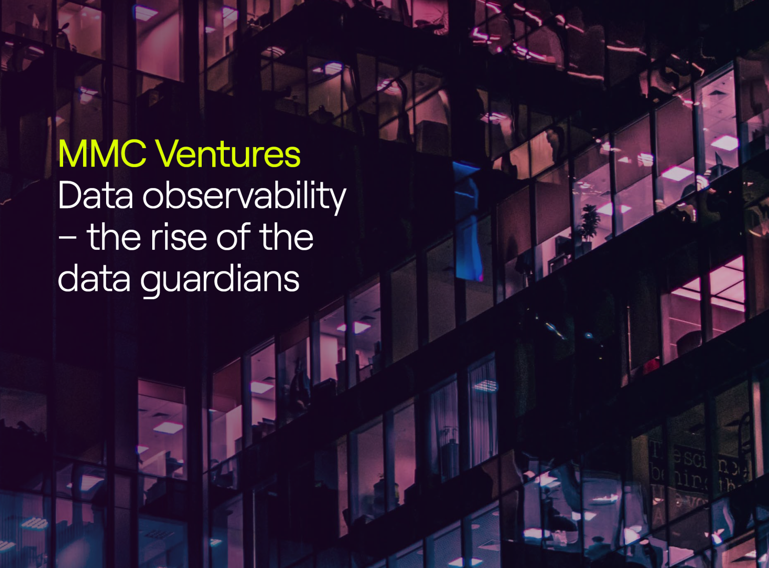 Data Observability Report - APERIO